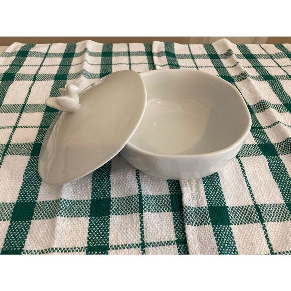 Pottery Barn | Dining | Pottery Barn Great White Dove Serving Dish ...